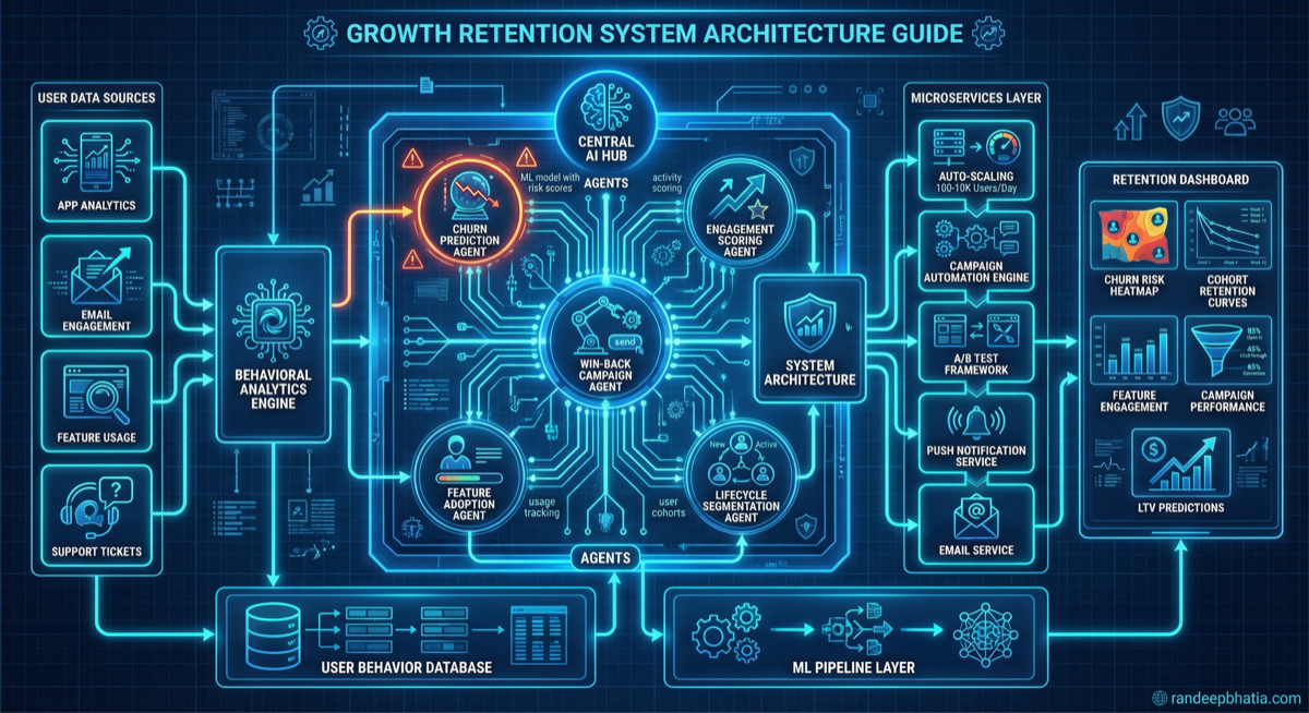 Retention System System Architecture | AI Architecture | Randeep Bhatia ...